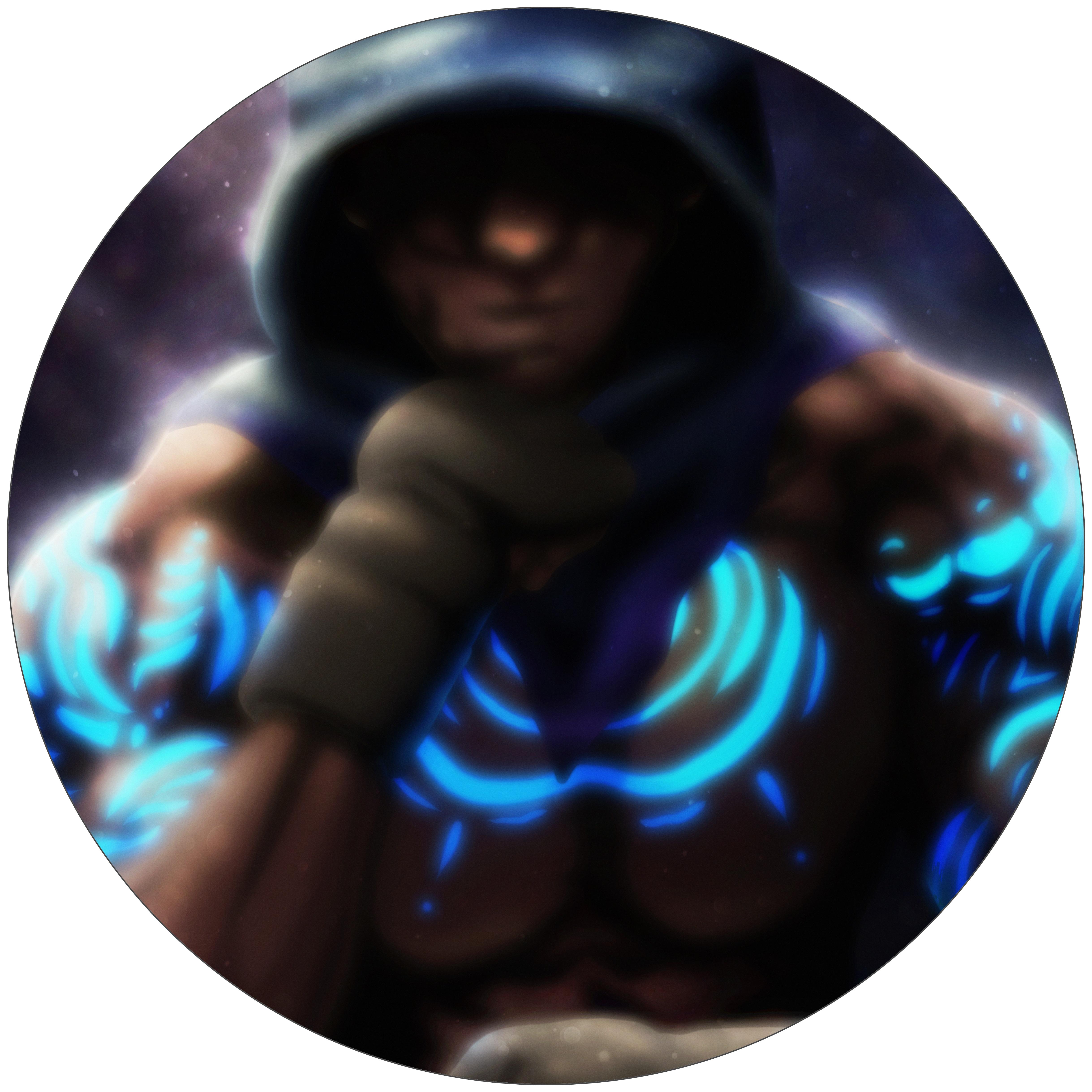 Blue Mage | Shop for a 16” Circle Sticker Shape | Online - APEALZ