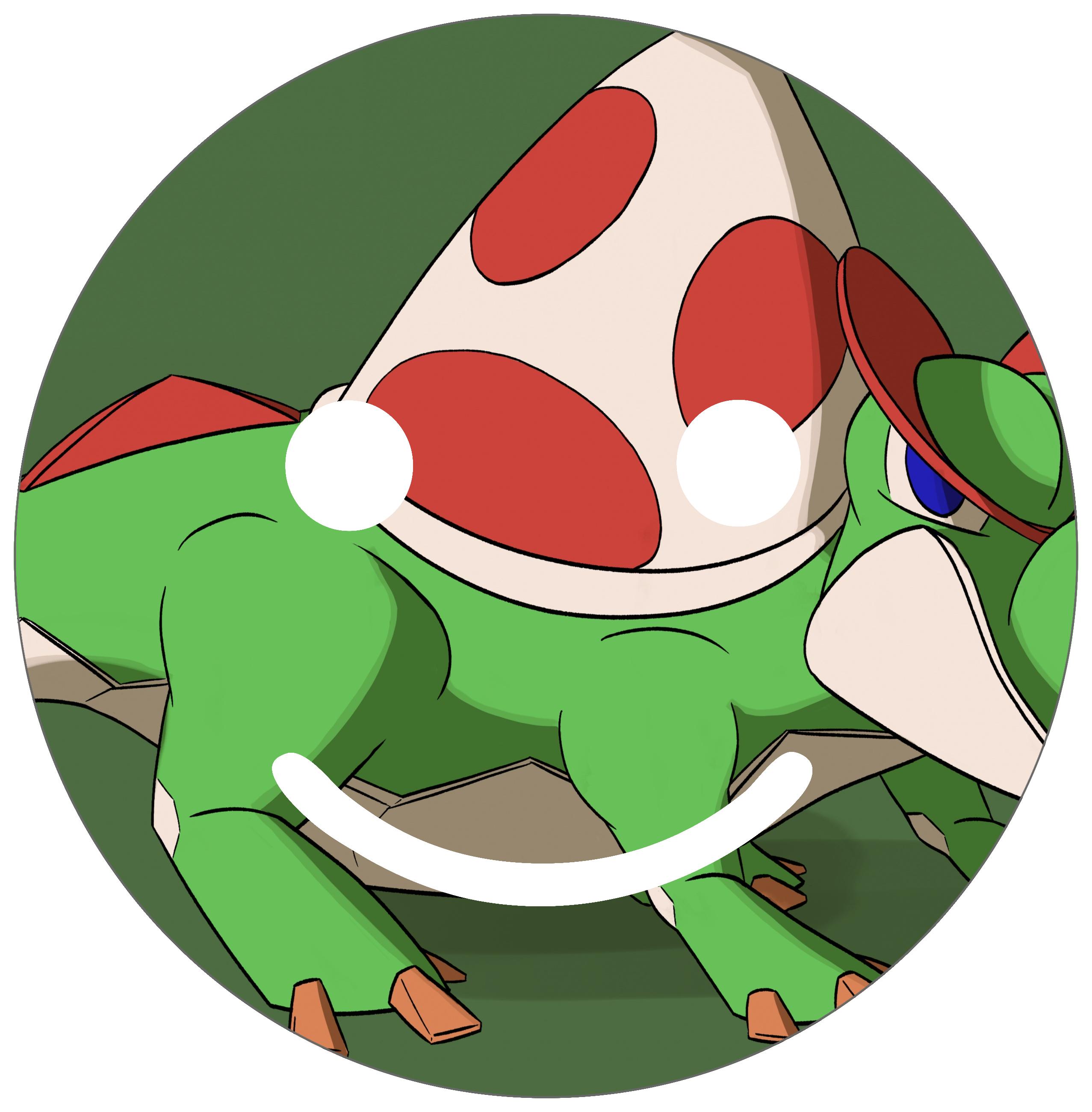 Yoshi as a Pokemon | Shop for a Smiley Face 9” Sticker | Online - APEALZ