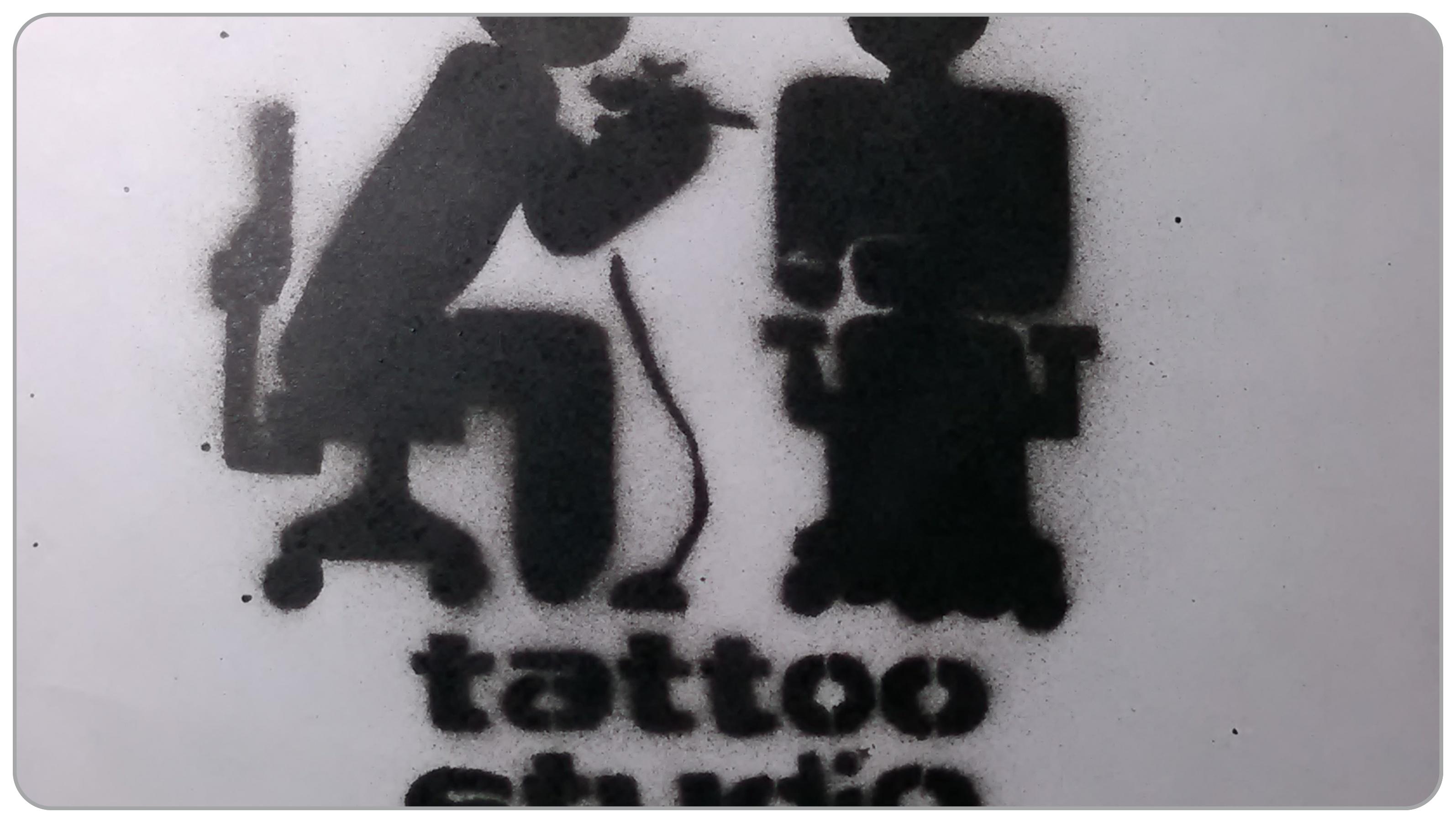 Tattoo Studio Stencil | Shop for a Yeti Rambler® 26 oz Skin | Online ...