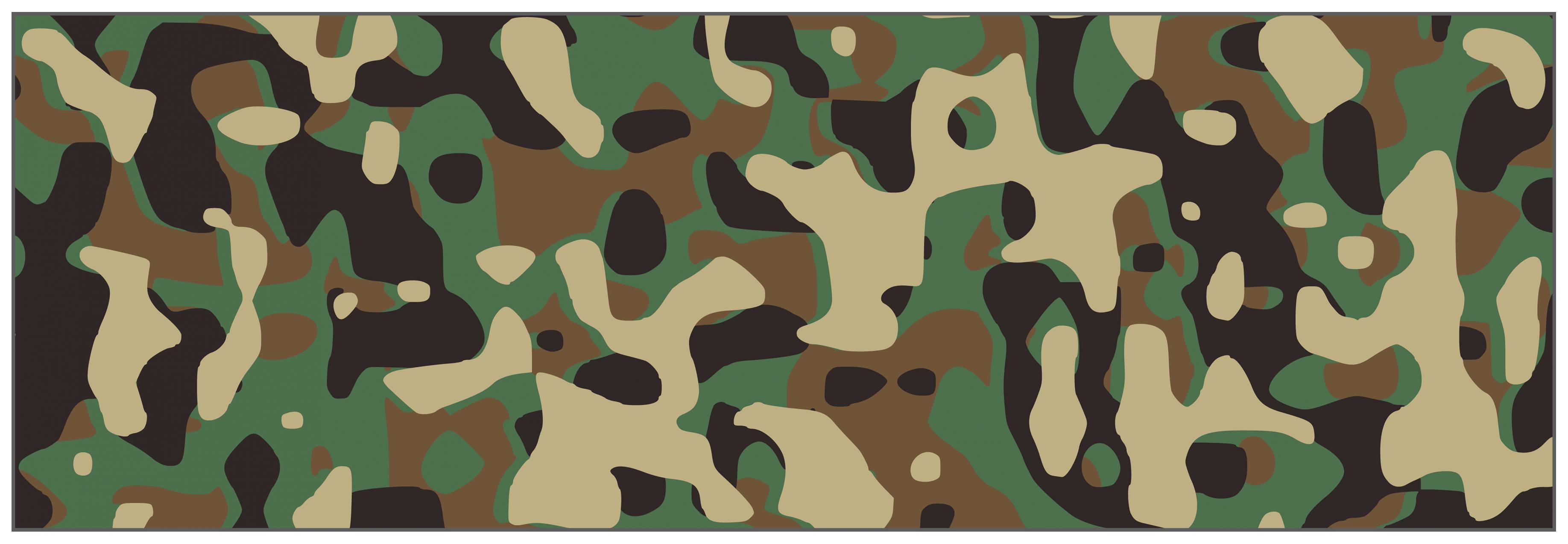 Woodland Camouflage Pattern | Shop for a 4” x 12” Labels & Strips ...