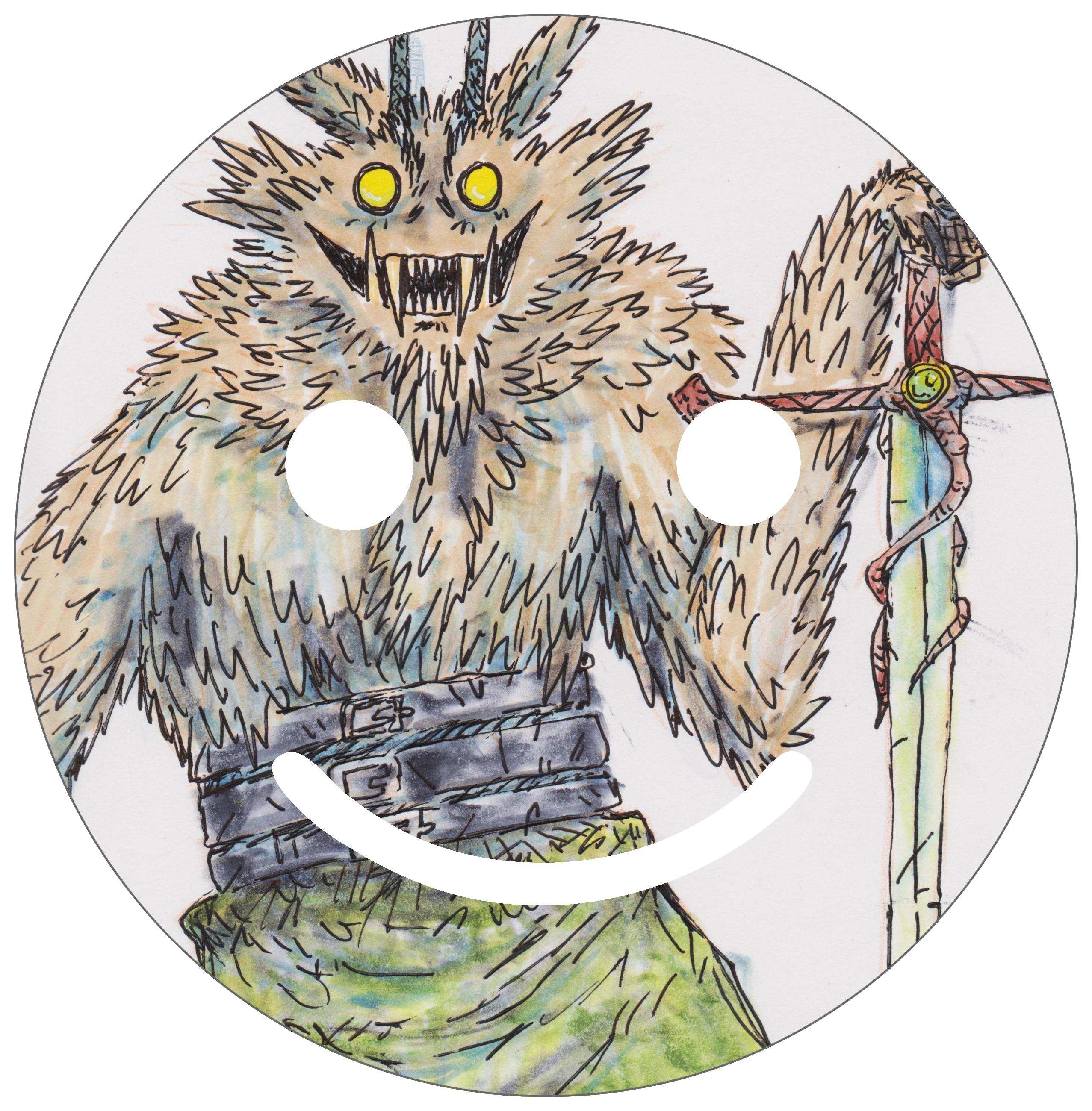 King of little birds and his bodyguard | Shop for a Smiley Face 9 ...