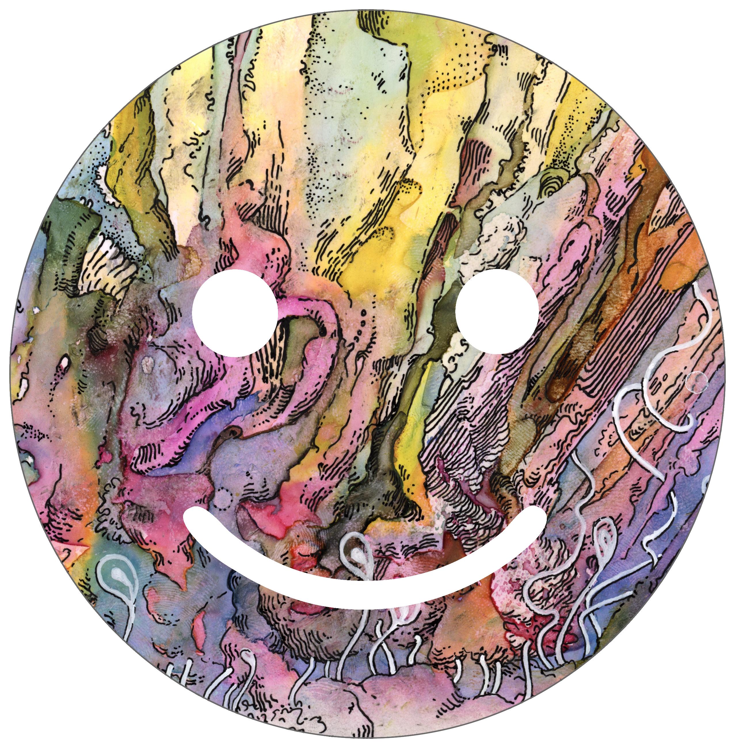 Let It Flow | Shop for a Smiley Face 9” Sticker | Online - APEALZ