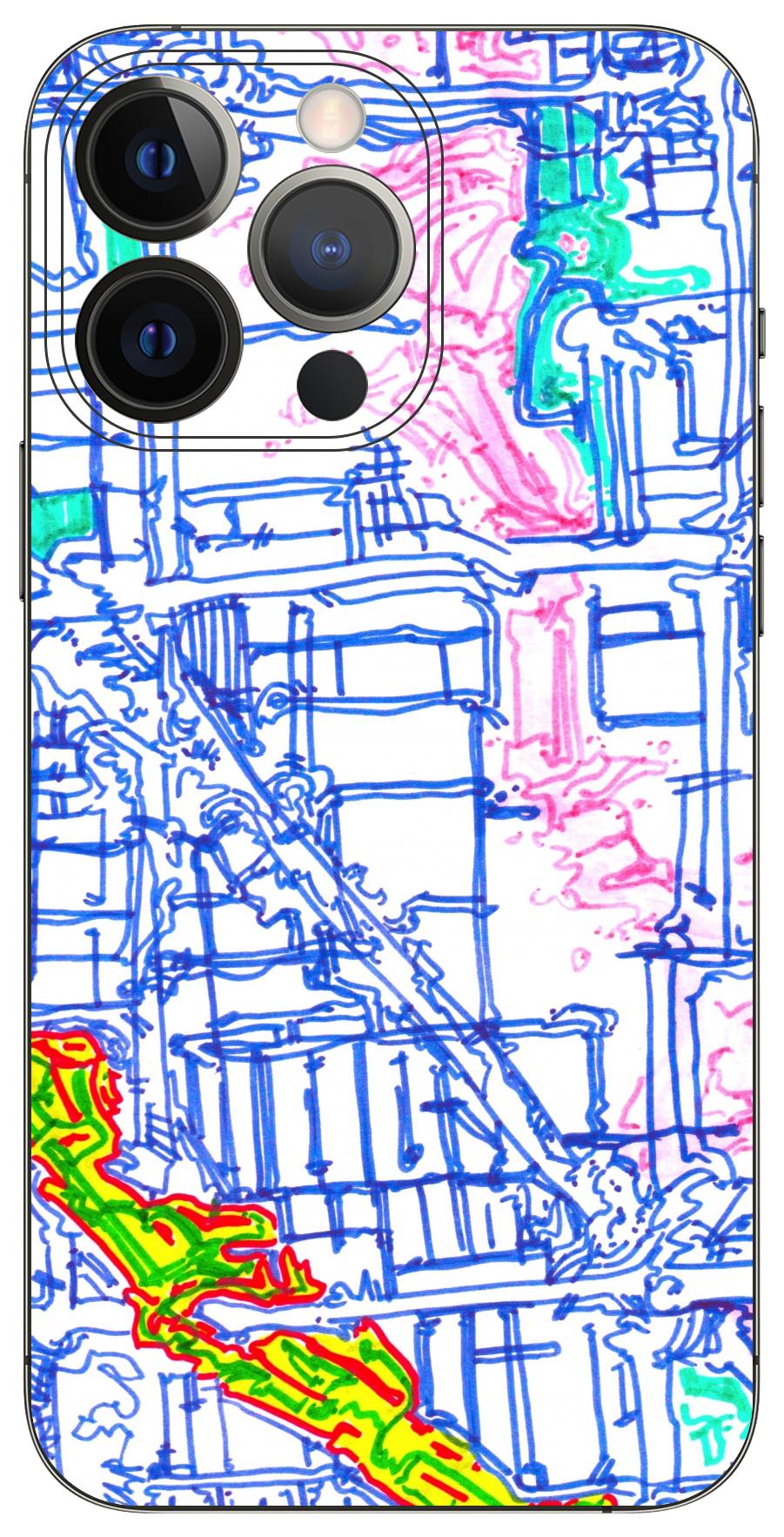 Quadroople Maps | Shop for a iPhone 13 Pro Skin | Online - APEALZ