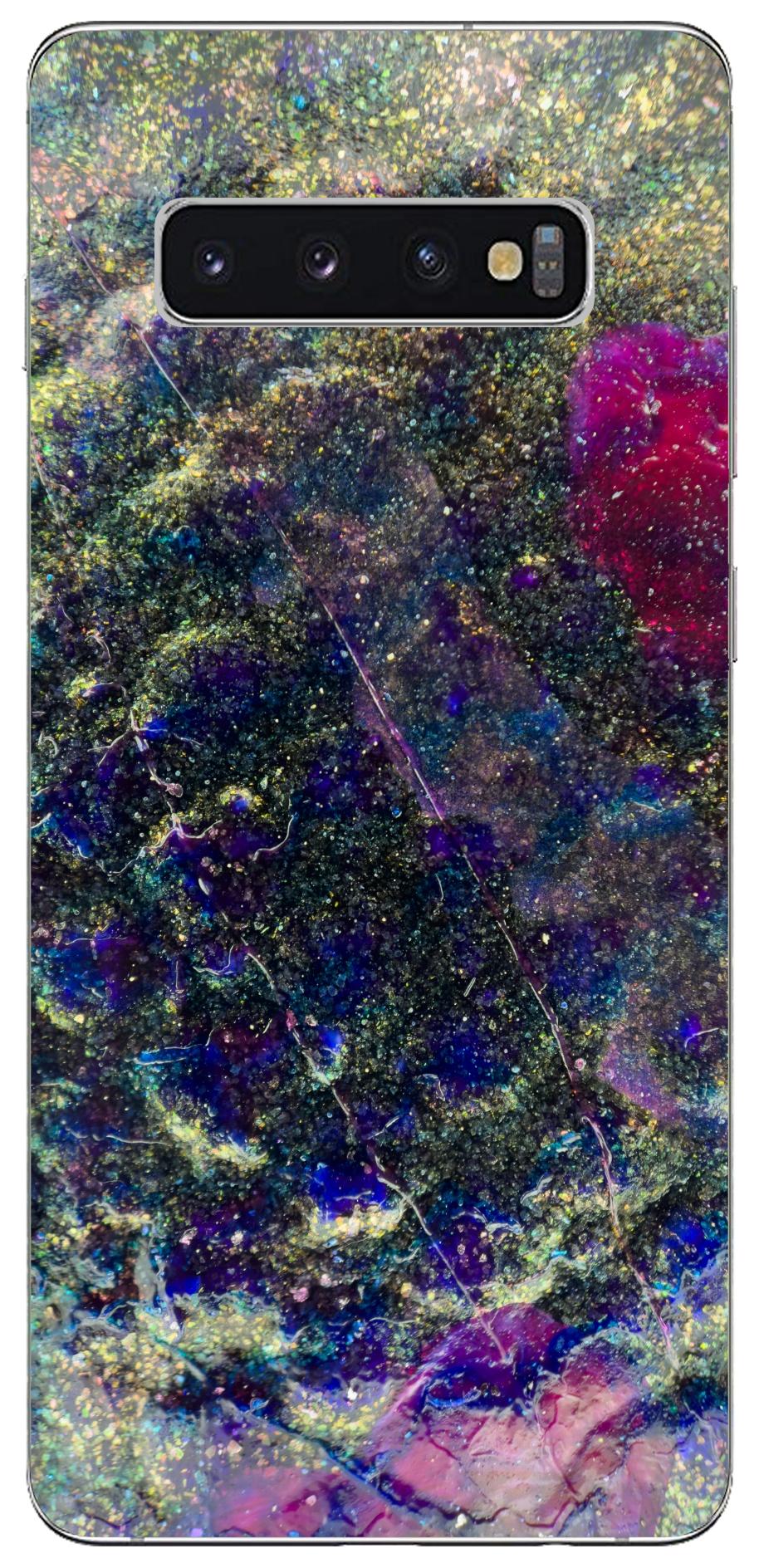 AXOLOTL PAINTING MICROSCOPIC TEXTURES | Shop for a Galaxy S10+ Skin ...