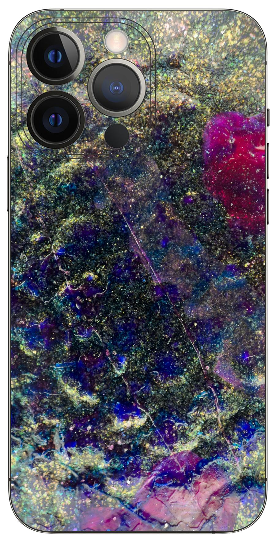 AXOLOTL PAINTING MICROSCOPIC TEXTURES | Shop for a iPhone 13 Pro Skin ...