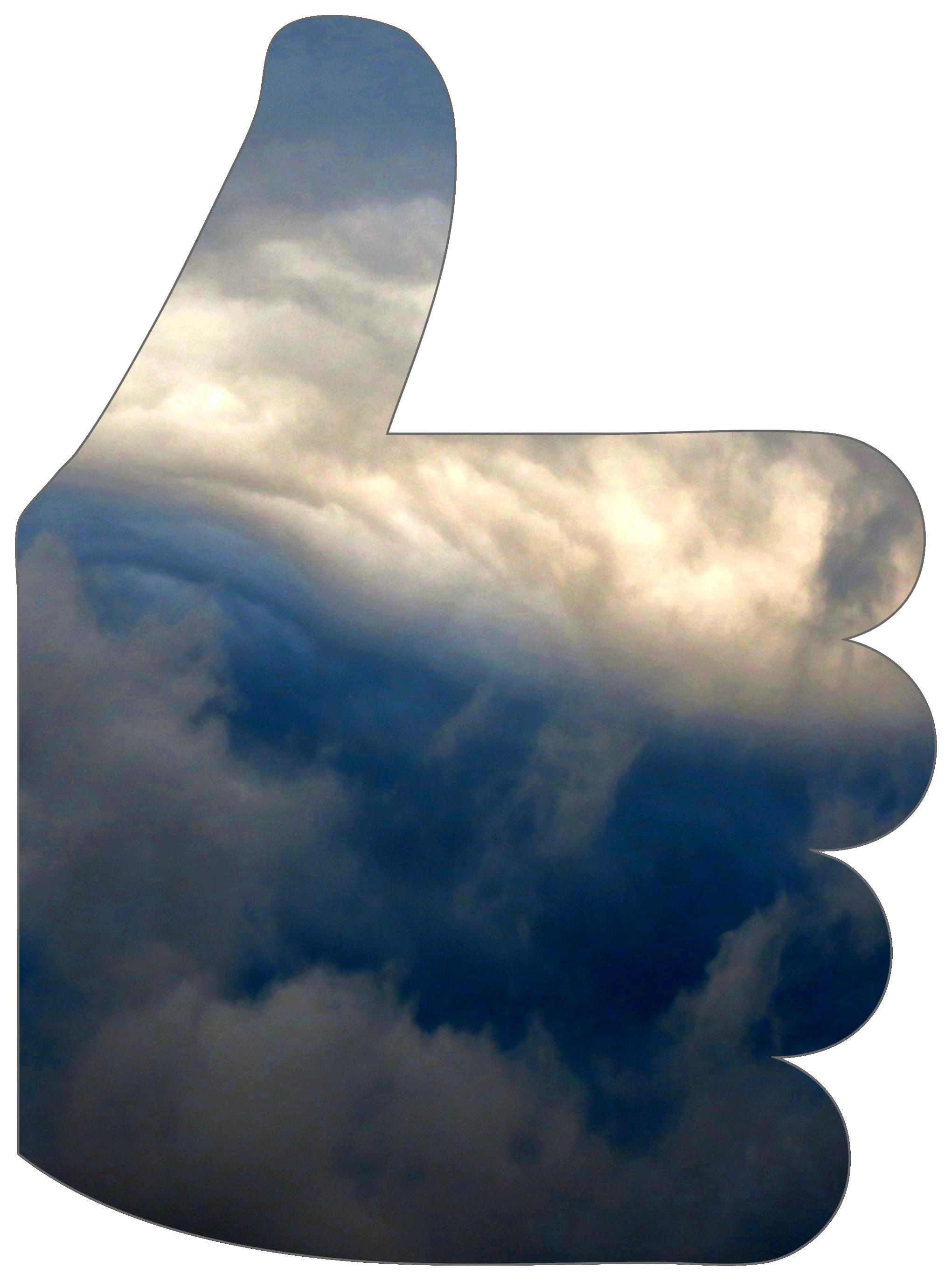 Thumbs Up 9” Sticker | Order Custom Thumbs Up 9” Sticker Online - APEALZ