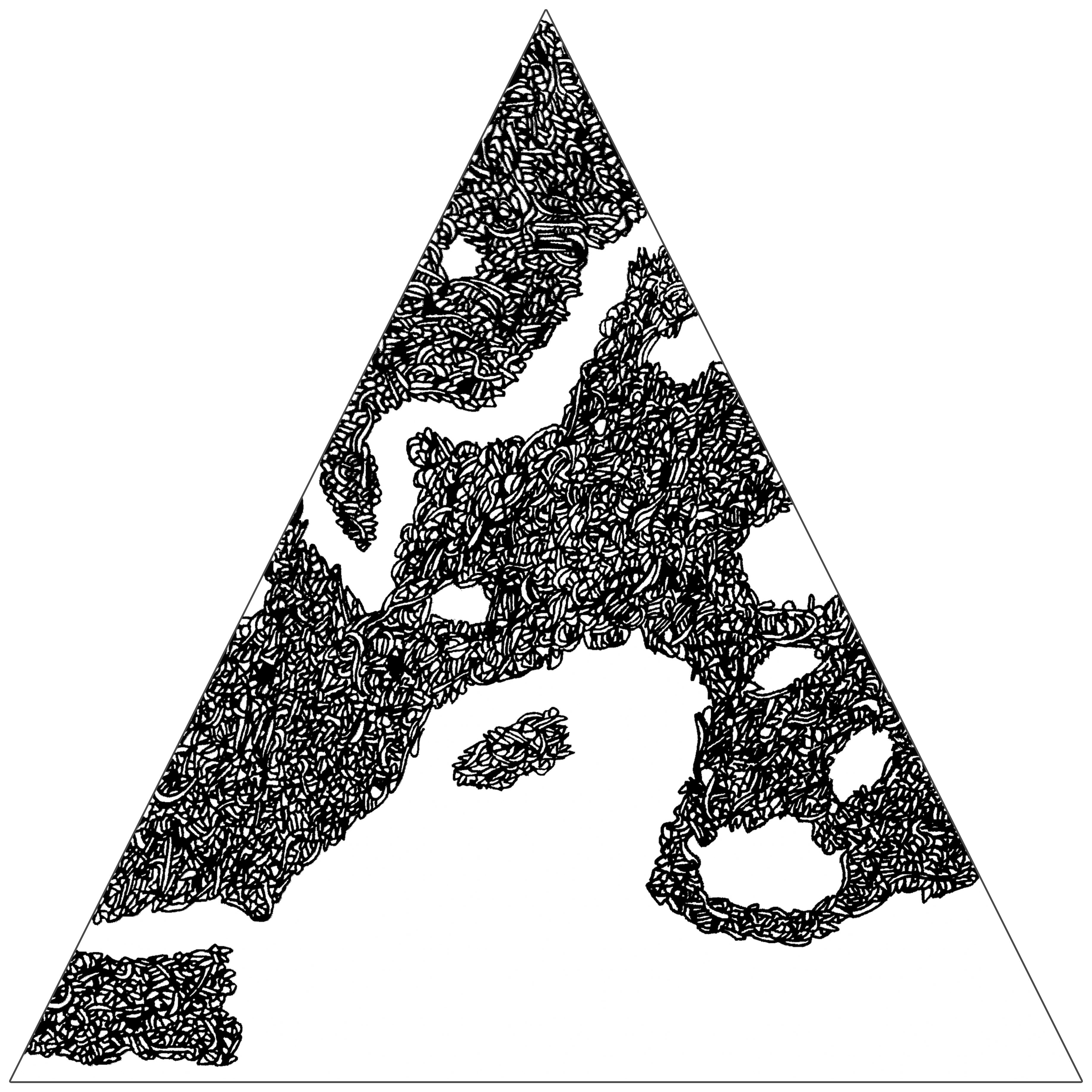 Map of a Coastal City | Shop for a 12” Triangle Sticker Shape | Online ...