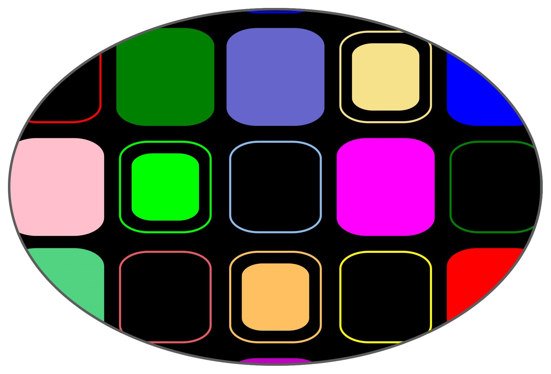 Retro Blocks | Shop for a 6” X 4” Inch Oval Bumper Sticker | Online ...