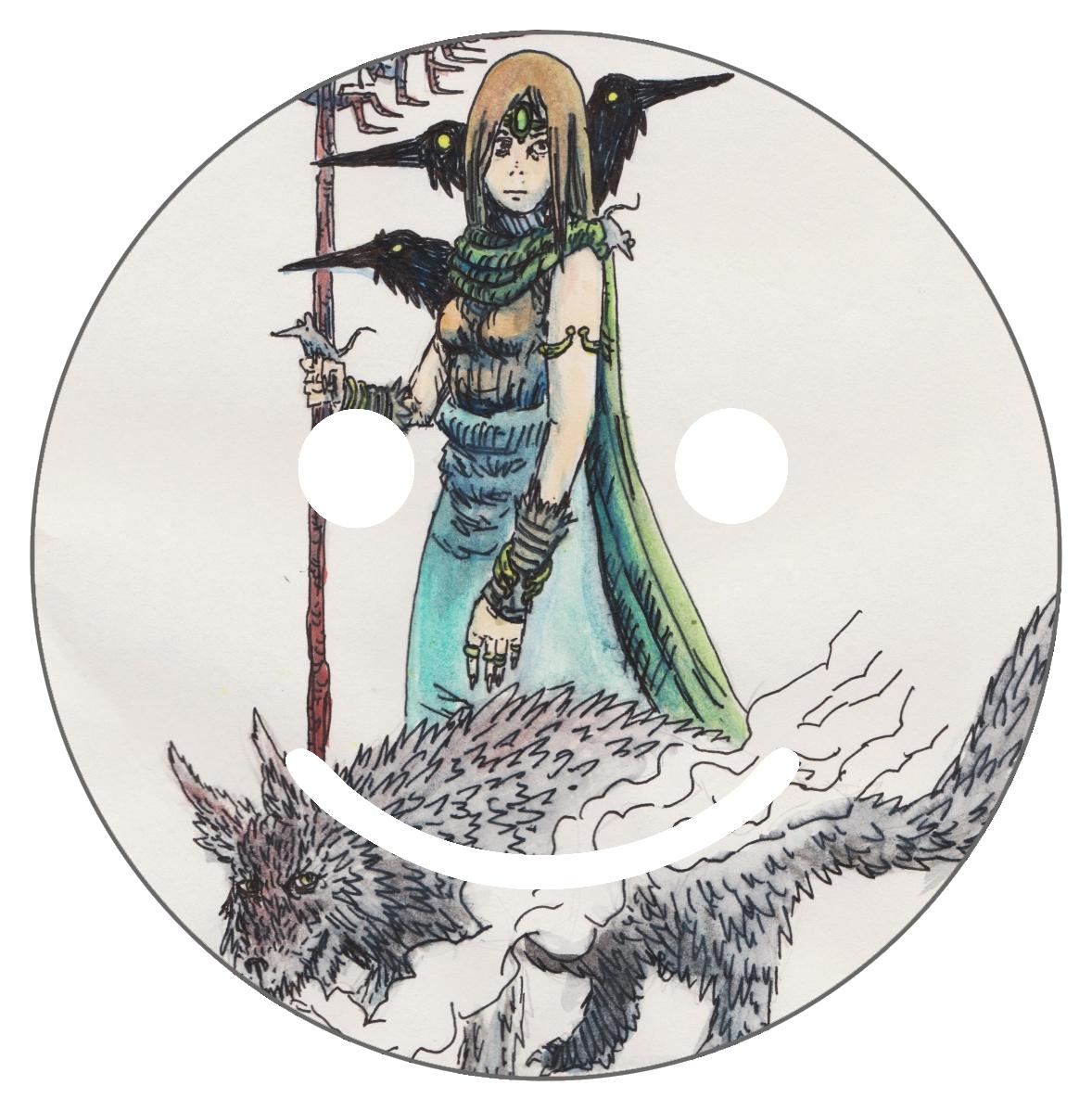 Druid of the Beast | Shop for a Smiley Face 4” Sticker | Online - APEALZ