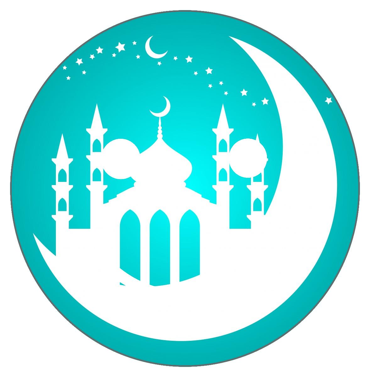 Islamic Mosque Moon | Shop for a Smiley Face 4" Sticker | Online - APEALZ