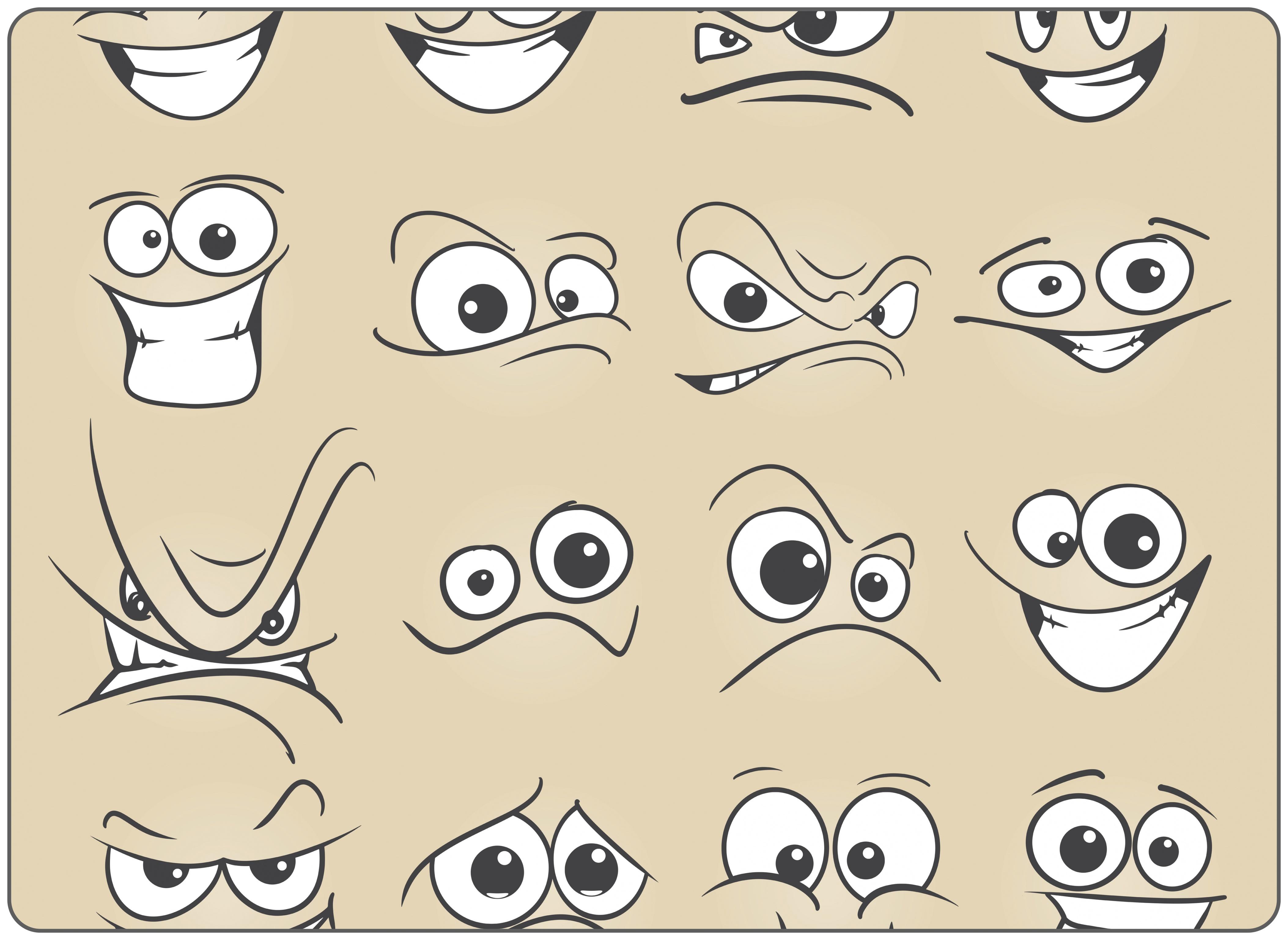 Funny Faces | Shop for a Universal Laptop 17” (13.8 x 10) Skin | Online ...