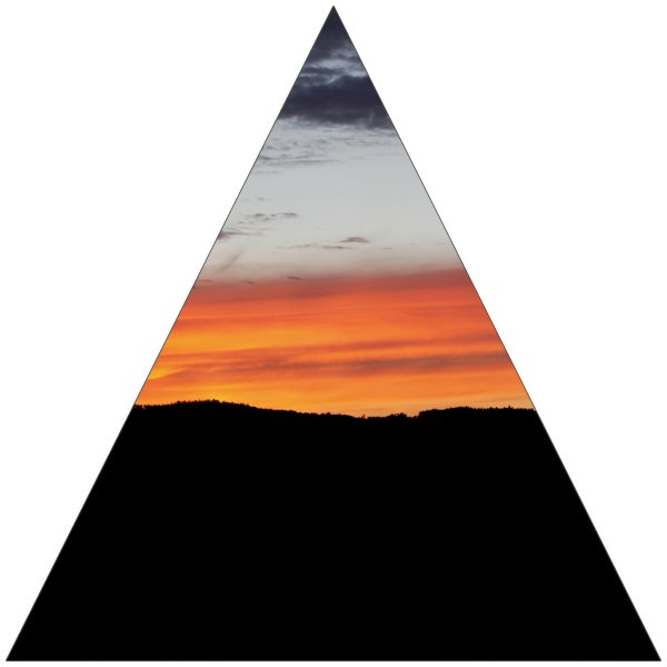 Shop Rates | Shop for a 12" Triangle Sticker Shape | Online - APEALZ