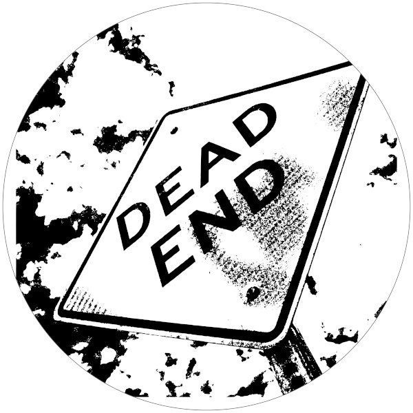 Dead End | Shop for a 16" Circle Sticker Shape | Online - APEALZ