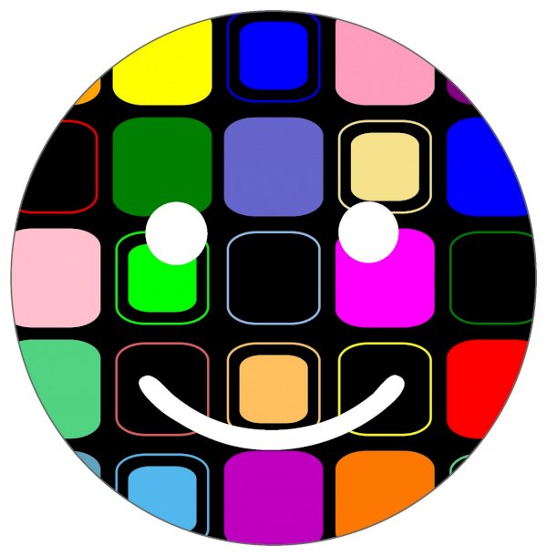 Leaf Texture | Shop for a Smiley Face 6" | Online - APEALZ